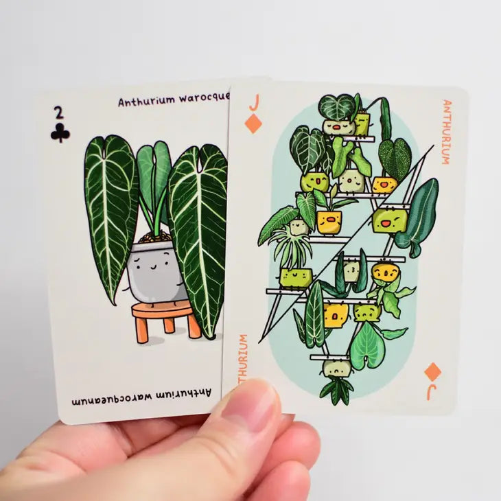 Full House of Plants Playing Cards – Wild Lark
