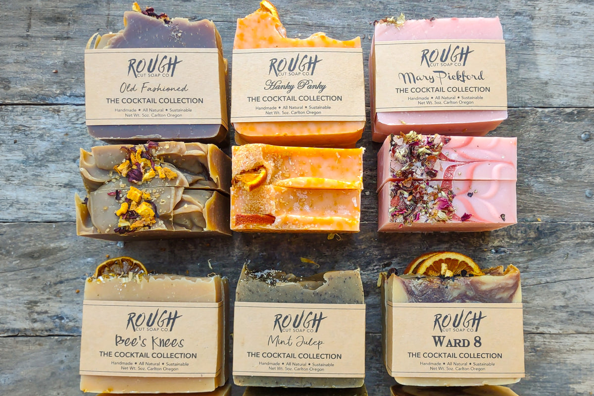 SALE! Handmade Rough Cut Soap Bars - Limited Edition Cocktail Collecti ...
